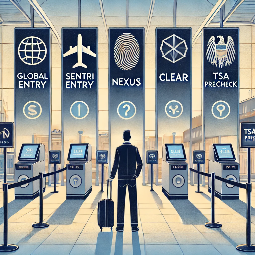 Understanding the Differences Between Global Entry, SENTRI, NEXUS, CLEAR, and TSA PreCheck ...
